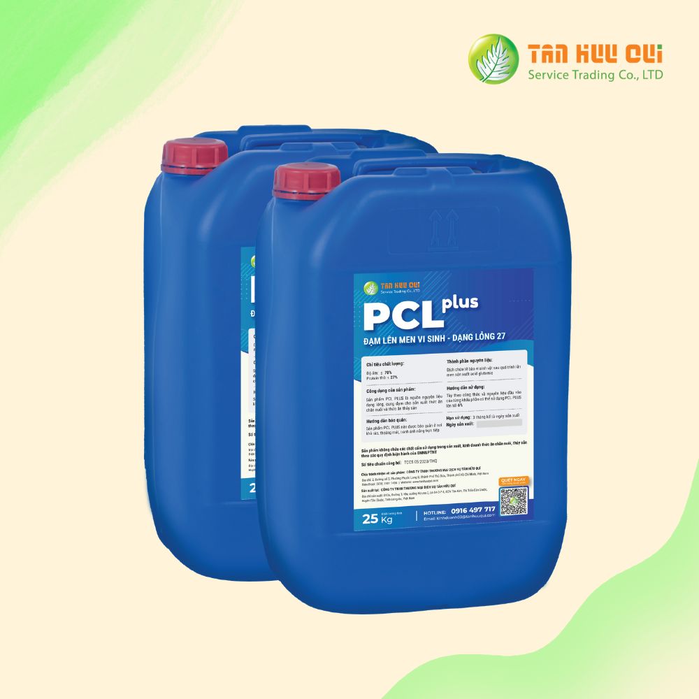 PCL Plus - Đạm lên men vi sinh dạng lỏng 27